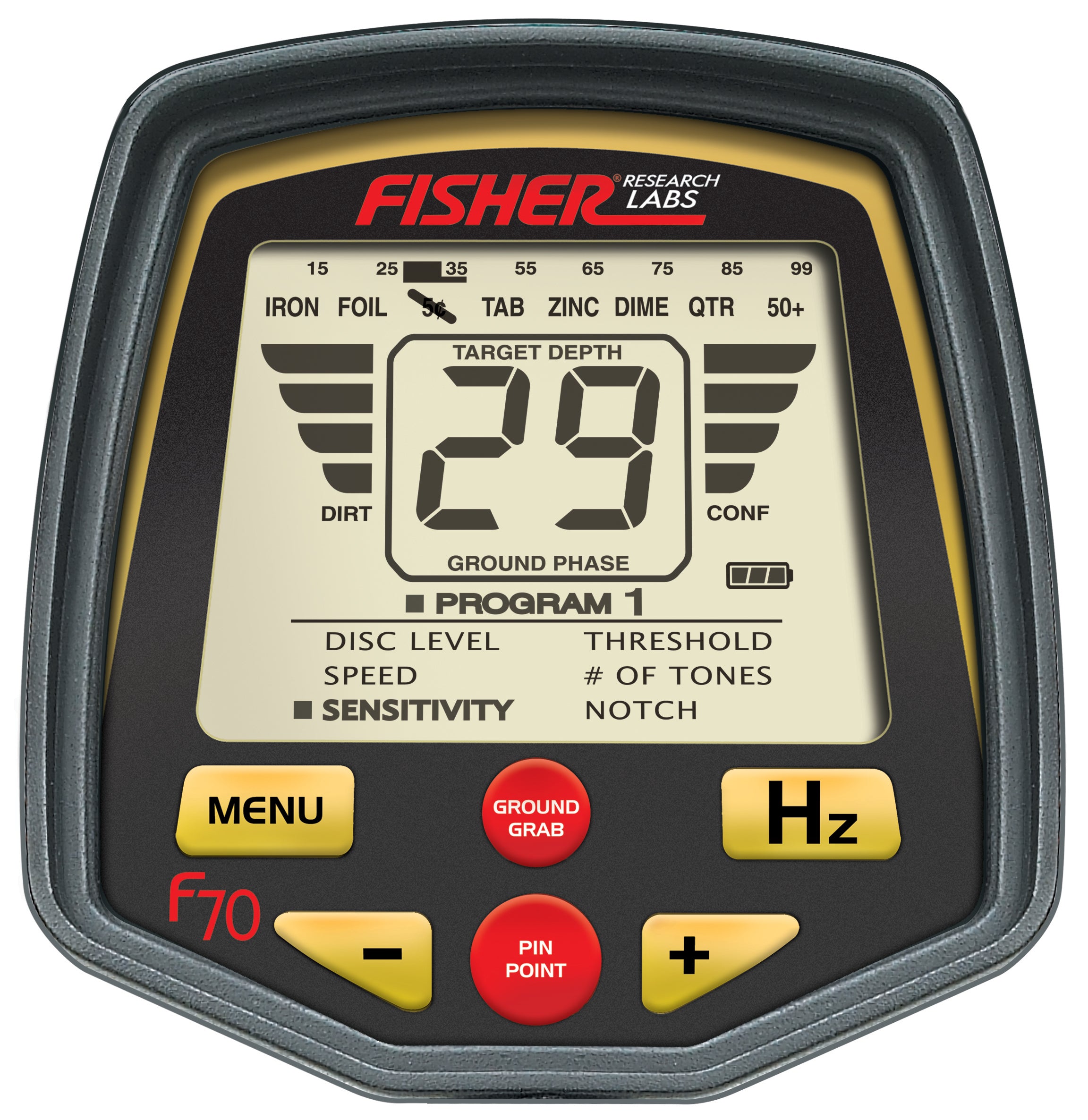Fisher F70 Metal Detector – First Texas Products