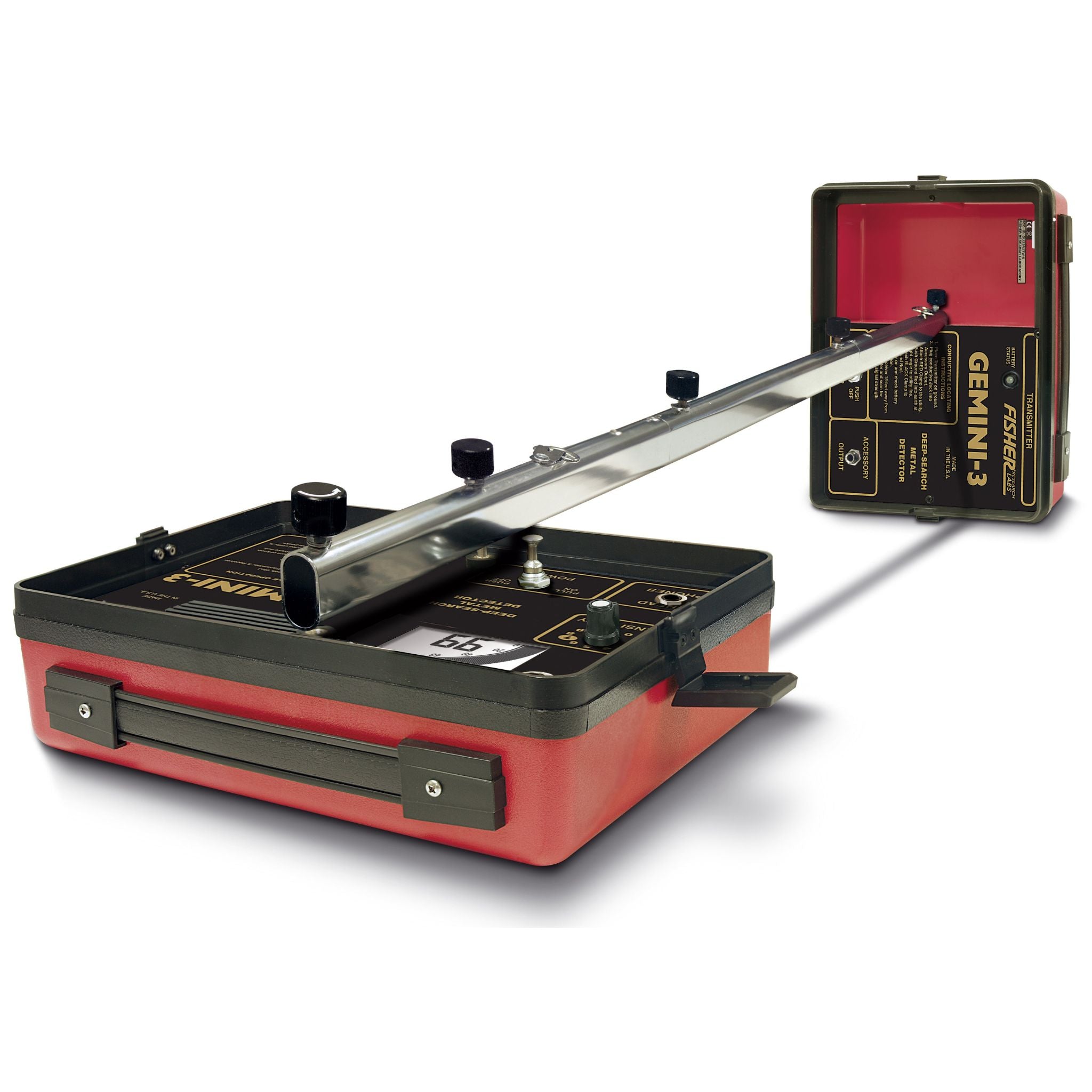 Fisher Gemini-3 Split Box Metal Detector – First Texas Products
