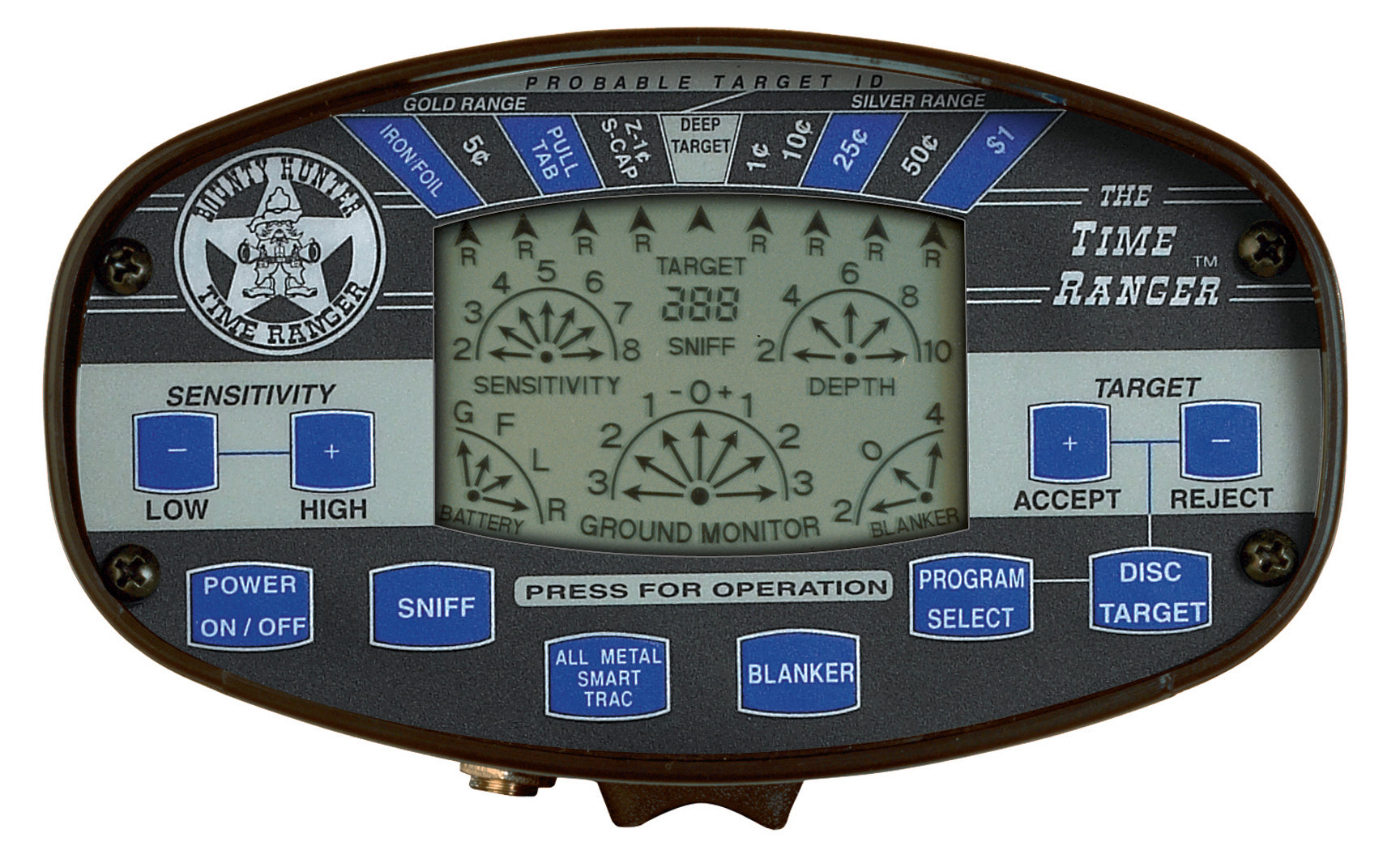 Bounty Hunter Time Ranger Metal Detector – First Texas Products